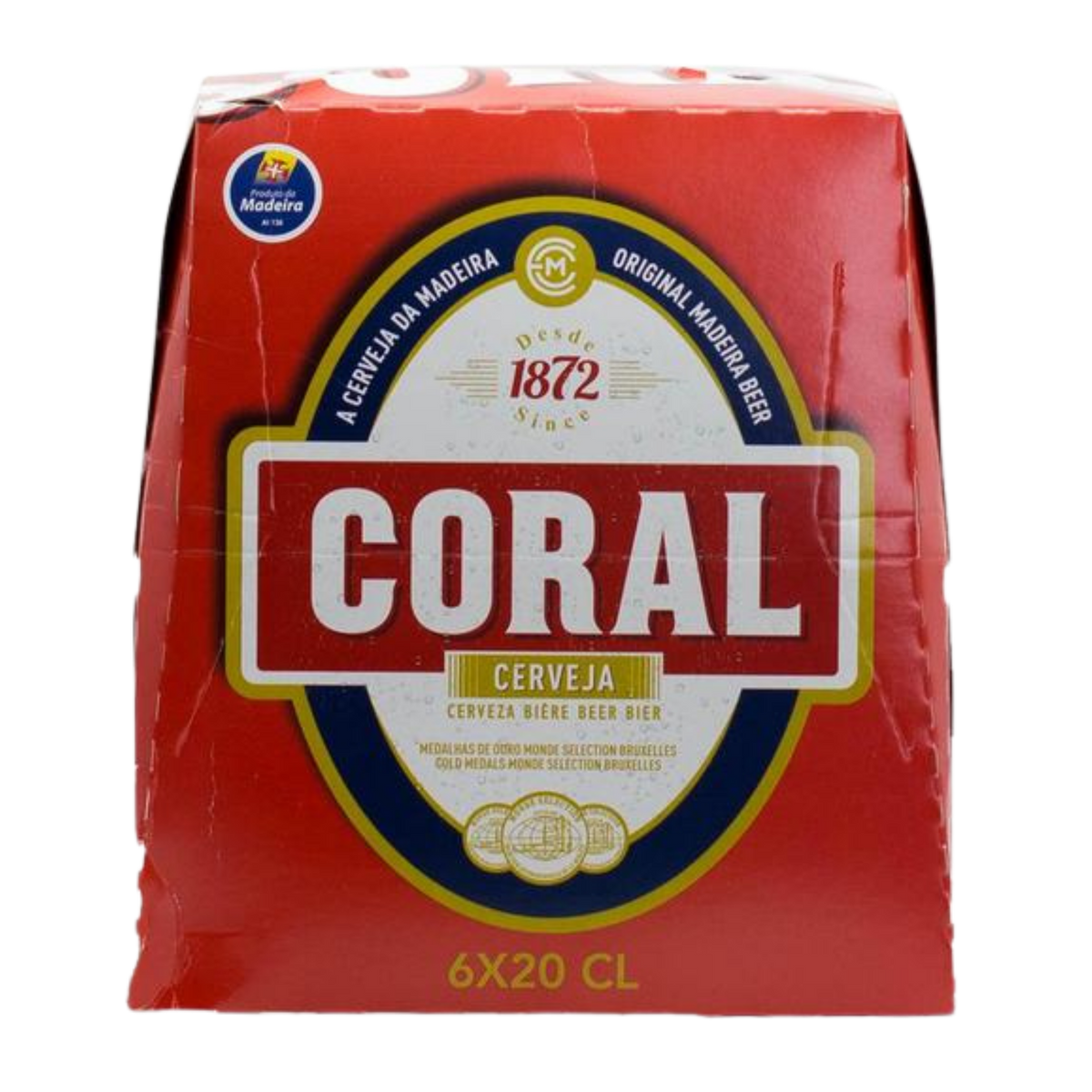 Coral Portugal Beer Cerveja | 6 Pack Bottles | The Portuguese Market