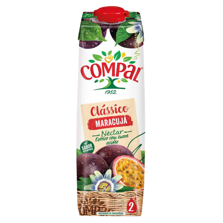Compal Passion Fruit Nectar (Nectar Maracuja) | The Portuguese Market