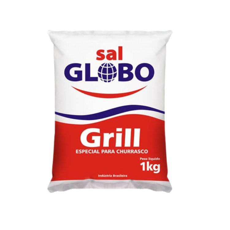 Sal Globo Grosso | Rock Sea Salt for Brazilian Barbecue, 1kg | The ...