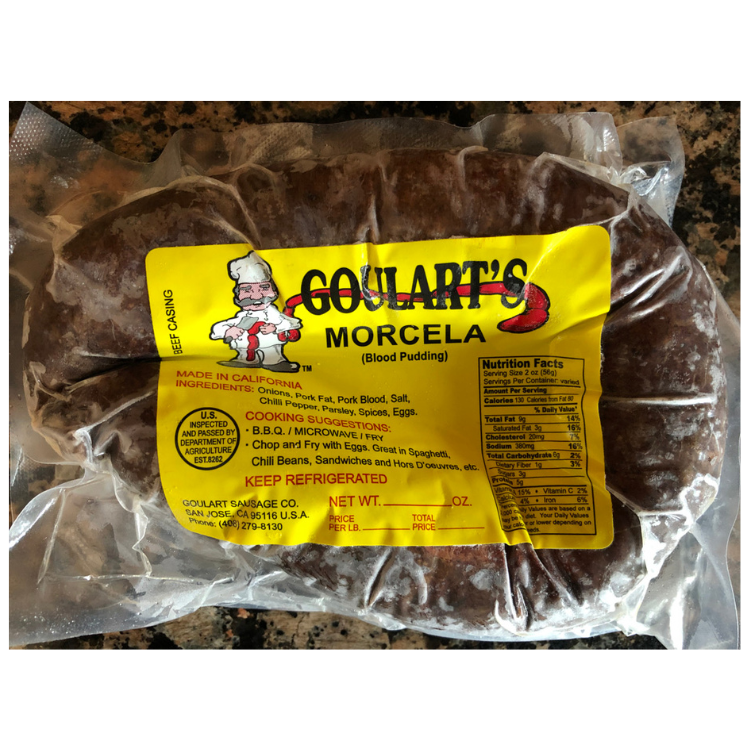 Goulart's Morcela | Portuguese Blood Pudding | The Portuguese Market