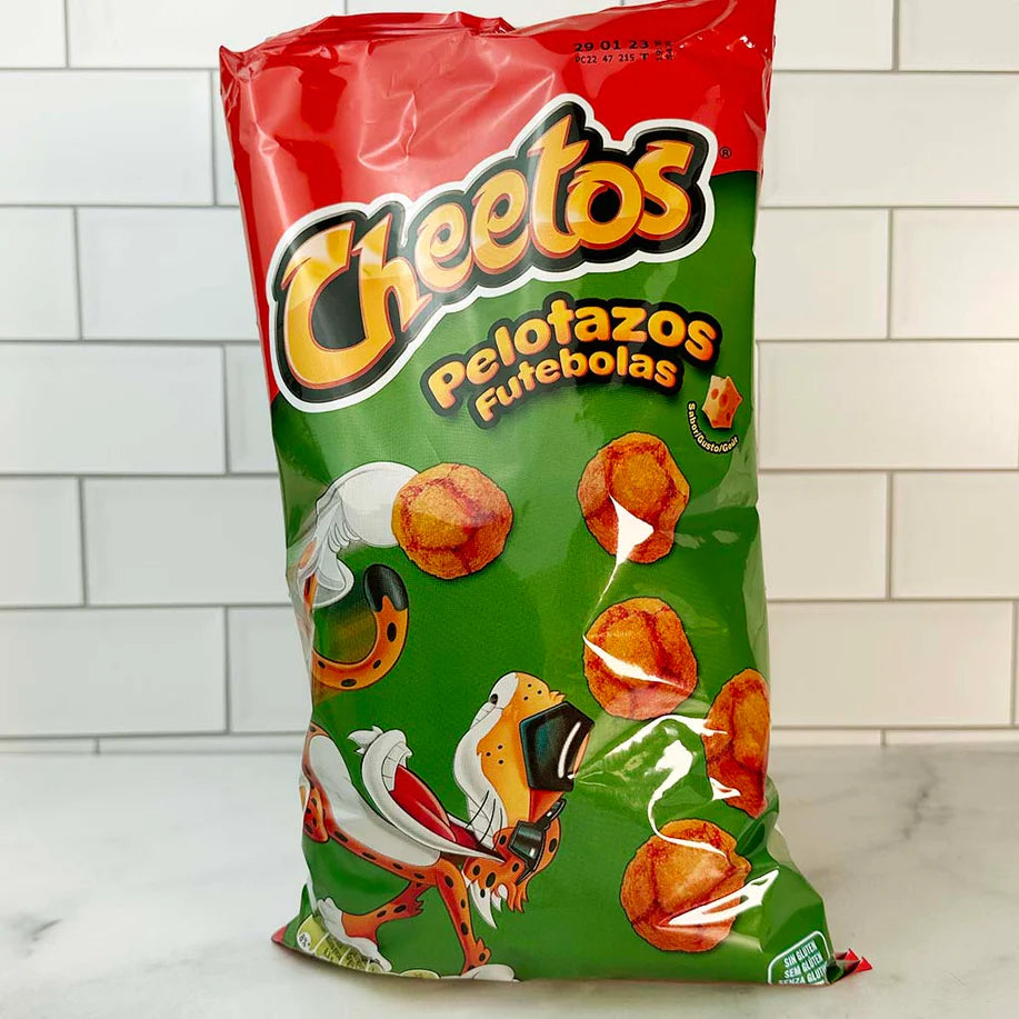 Cheetos Futebolas Cheese Puffs | The Portuguese Market