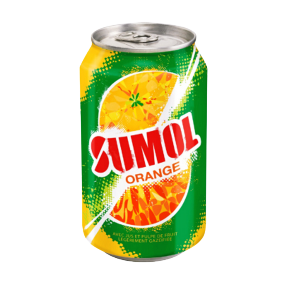 Sumol Orange Laranja Soda Portugal 11.15 oz Can | The Portuguese Market